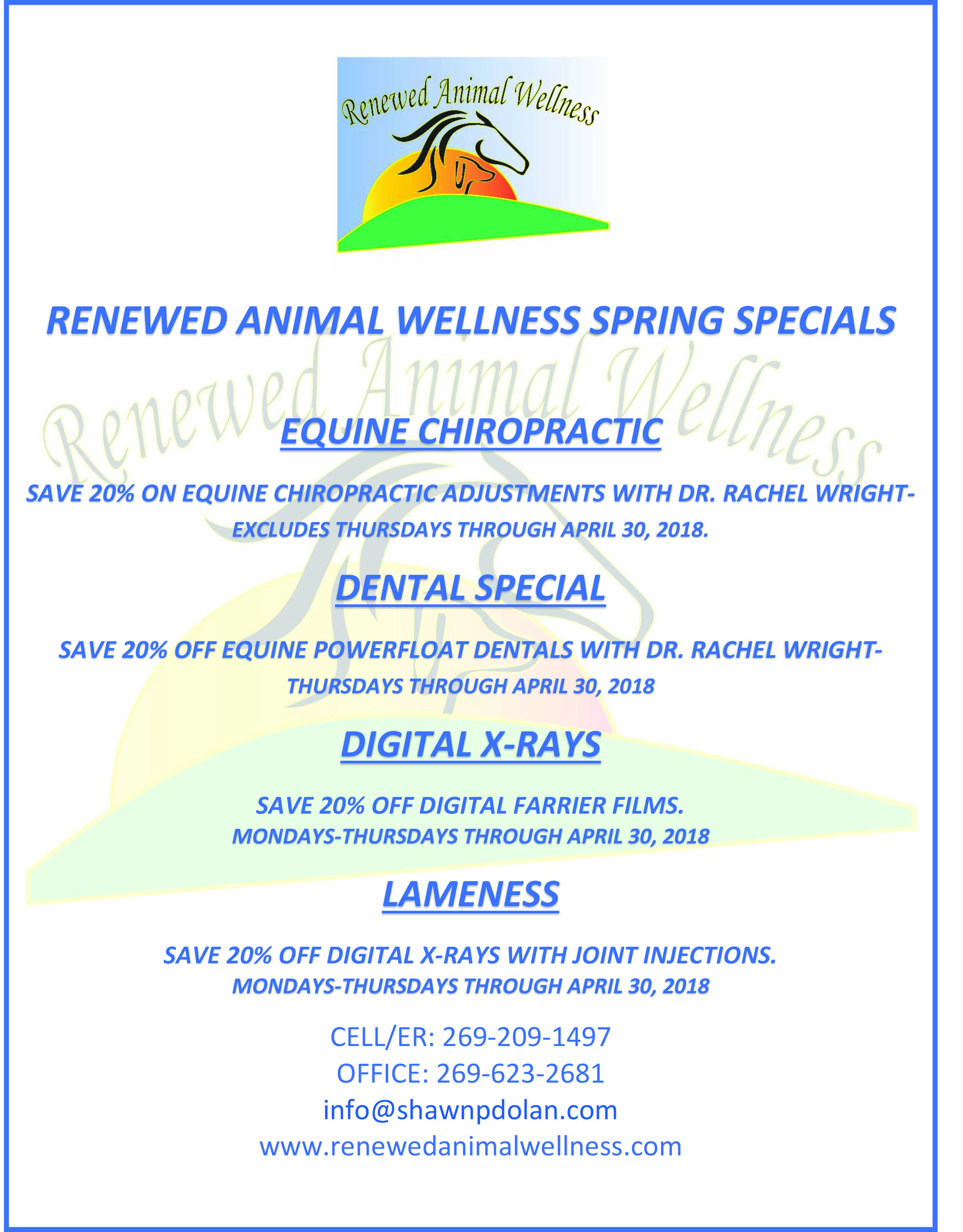 Renewed Animal Wellness – Encouraging Wellness Through Balanced ...